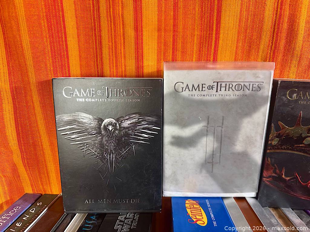 Large DVD box-set collection – TV & films | Maxsold