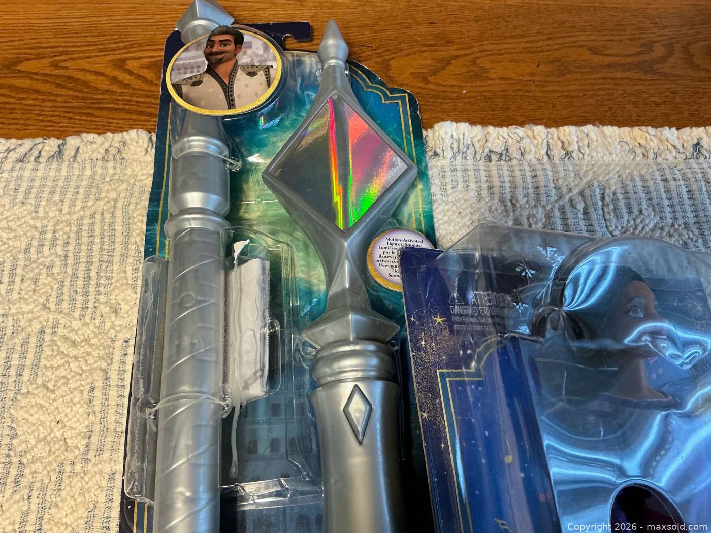 Disney Wish Magnifico Staff, Asha Doll | Maxsold