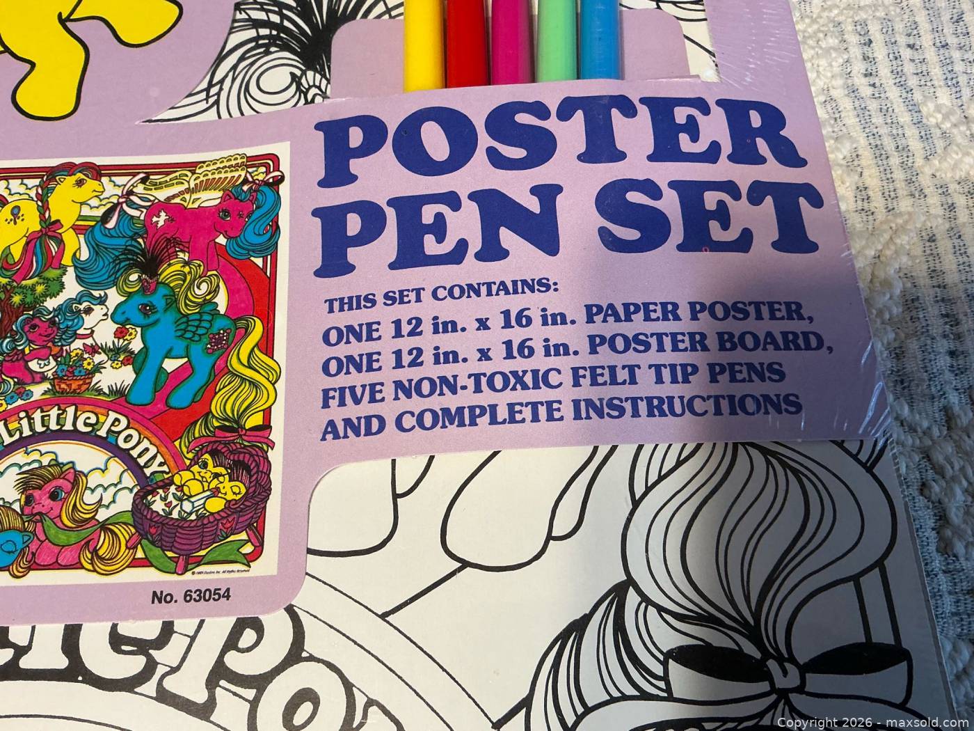 My Little Pony Poster Pen Set | Maxsold