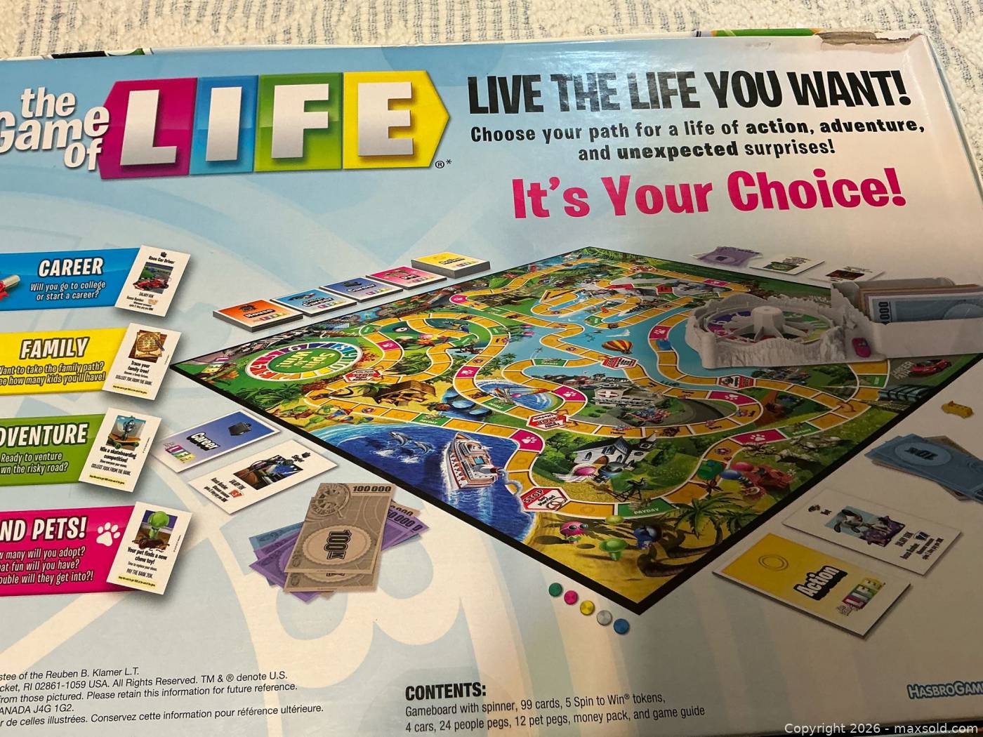 Sealed Hasbro The Game of Life board game | Maxsold