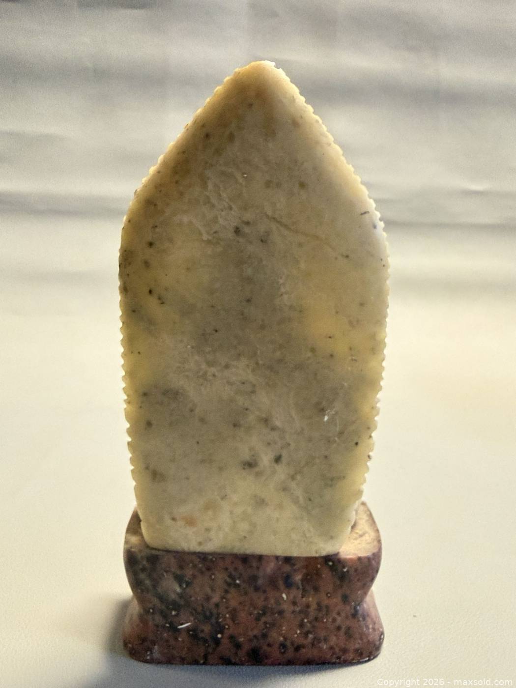 Hand Carved Soapstone Buddha Statue 6" | Maxsold