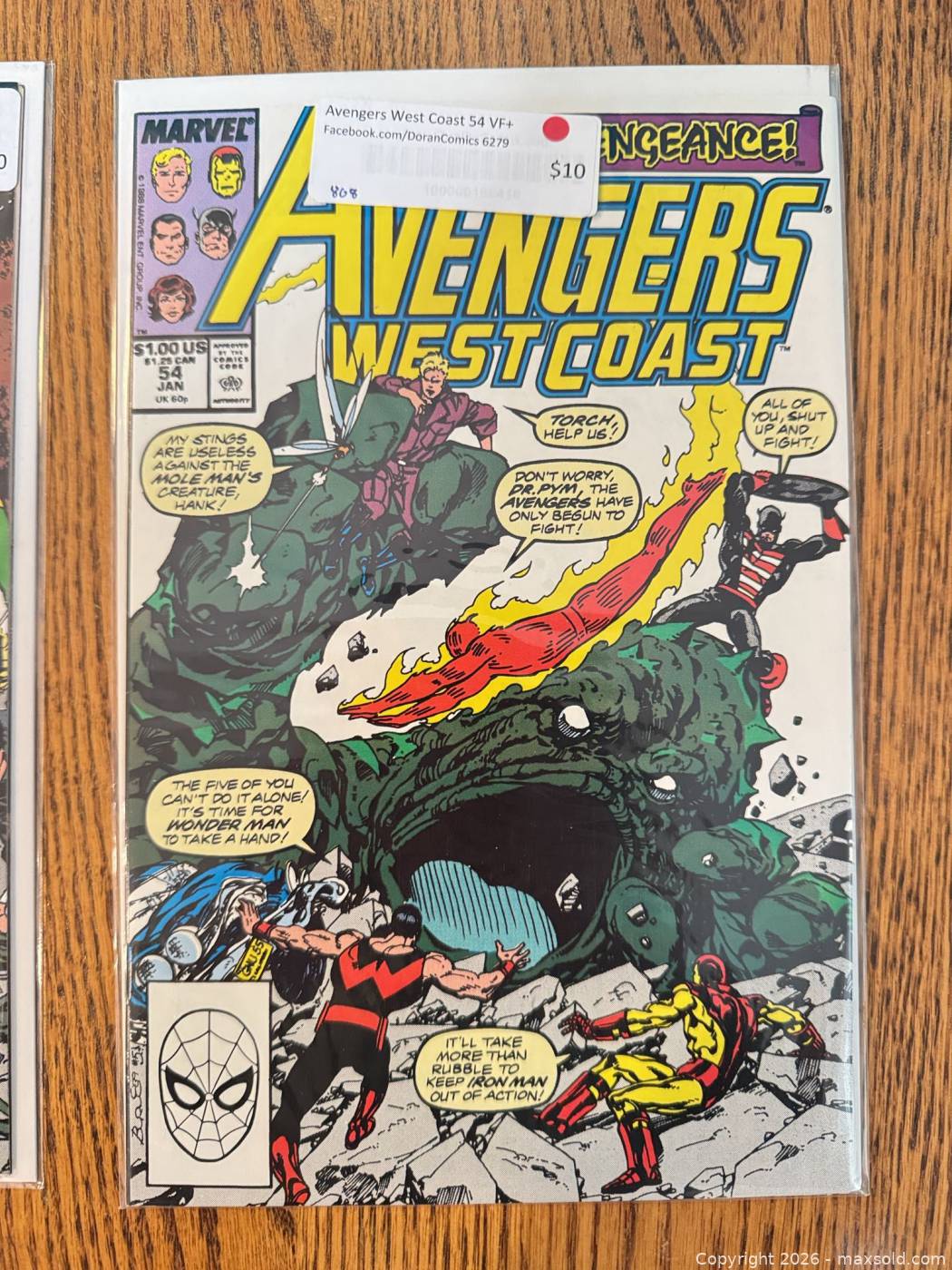 Marvel Avengers West Coast #51-55 Comics | Maxsold