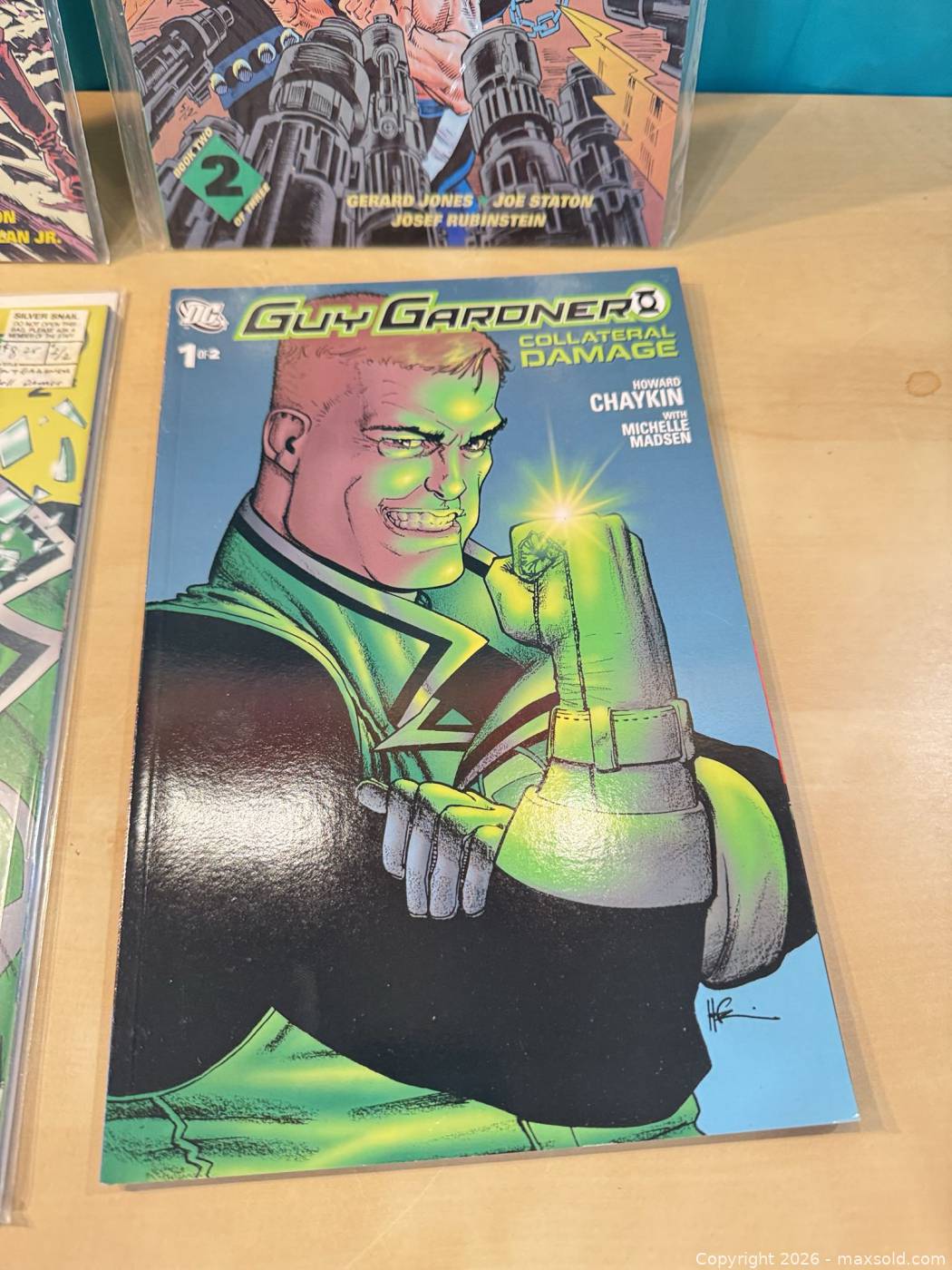 Guy Gardner Collateral Damage #1-2, Reborn #2-3 | Maxsold
