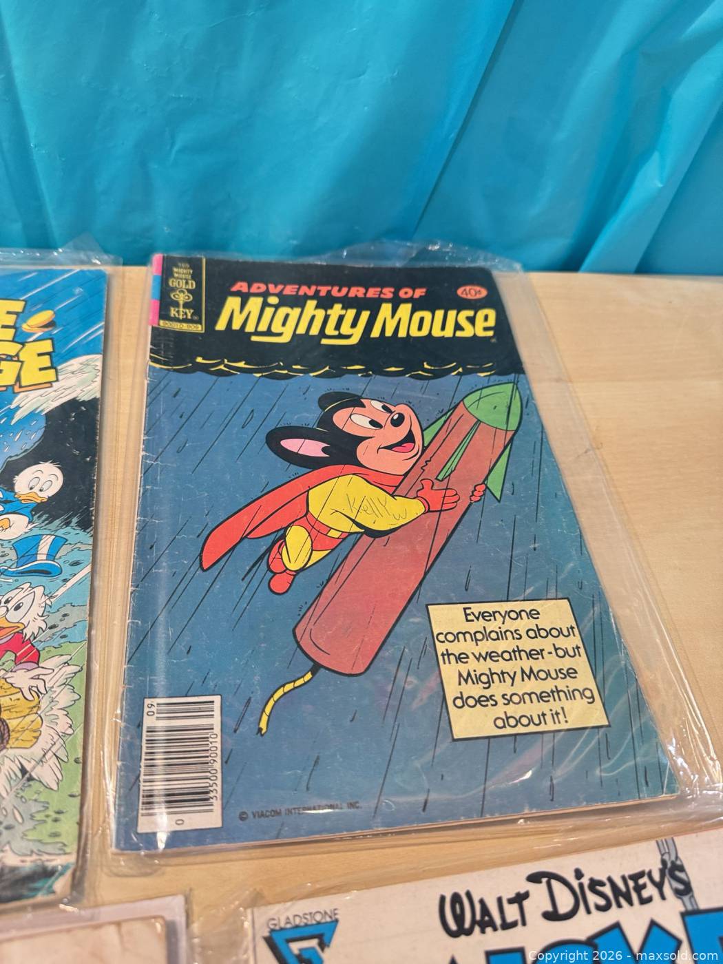 Mighty Mouse, Uncle Scrooge, Woody Woodpecker & Mickey Mouse comics ...