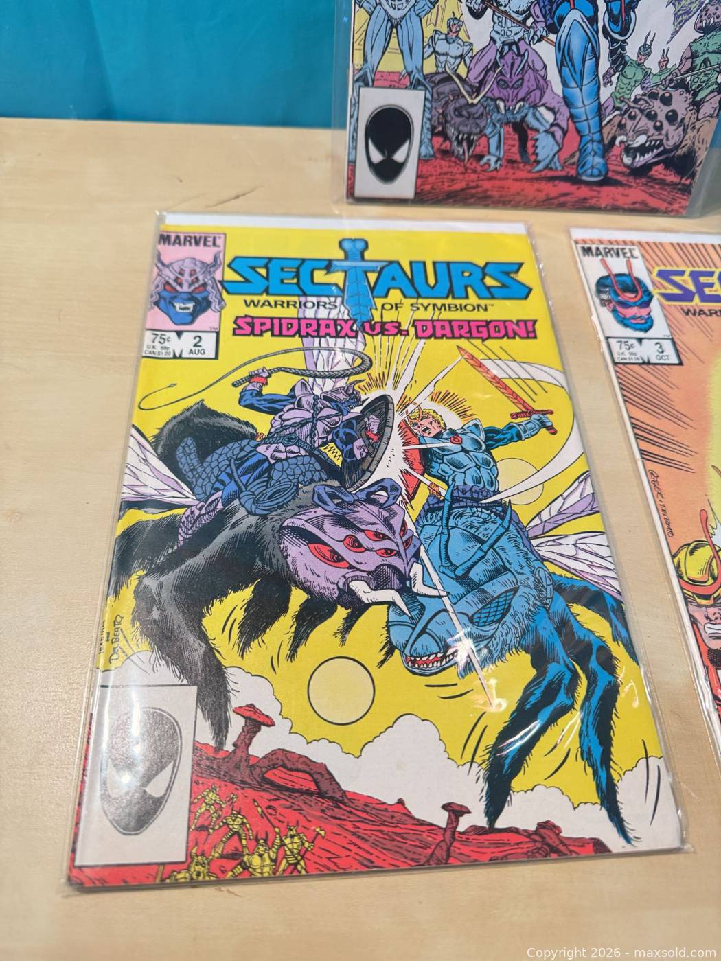 Sectaurs: Warriors Of Symbion Comics Issues 1-3 | Maxsold