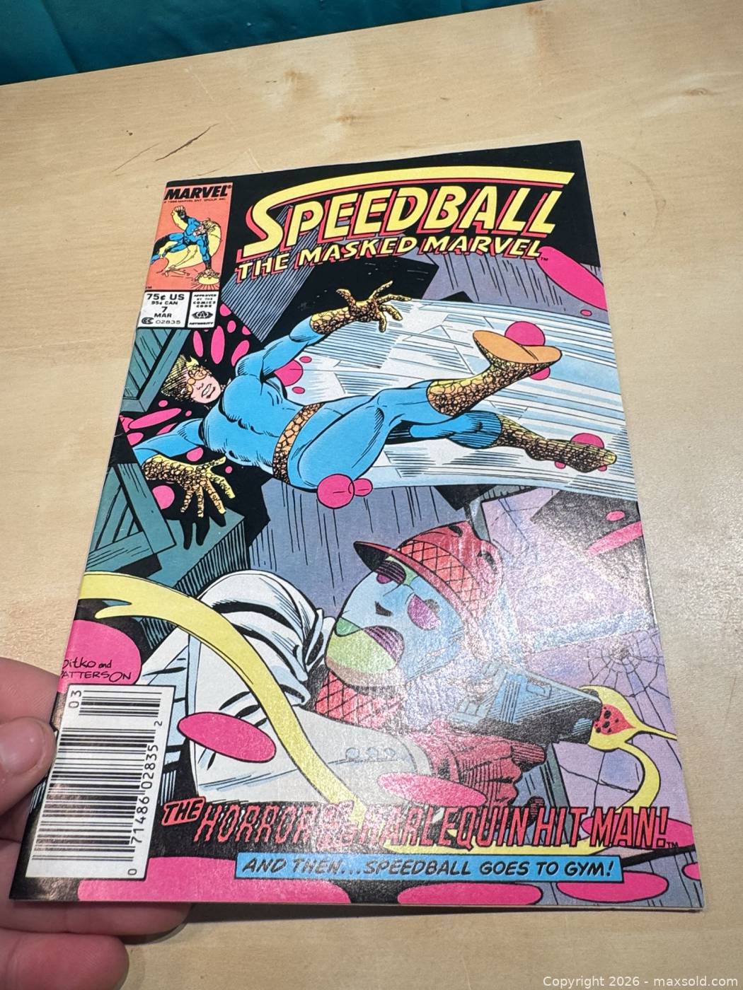 Speedball The Masked Marvel comic issues 1-10 | Maxsold