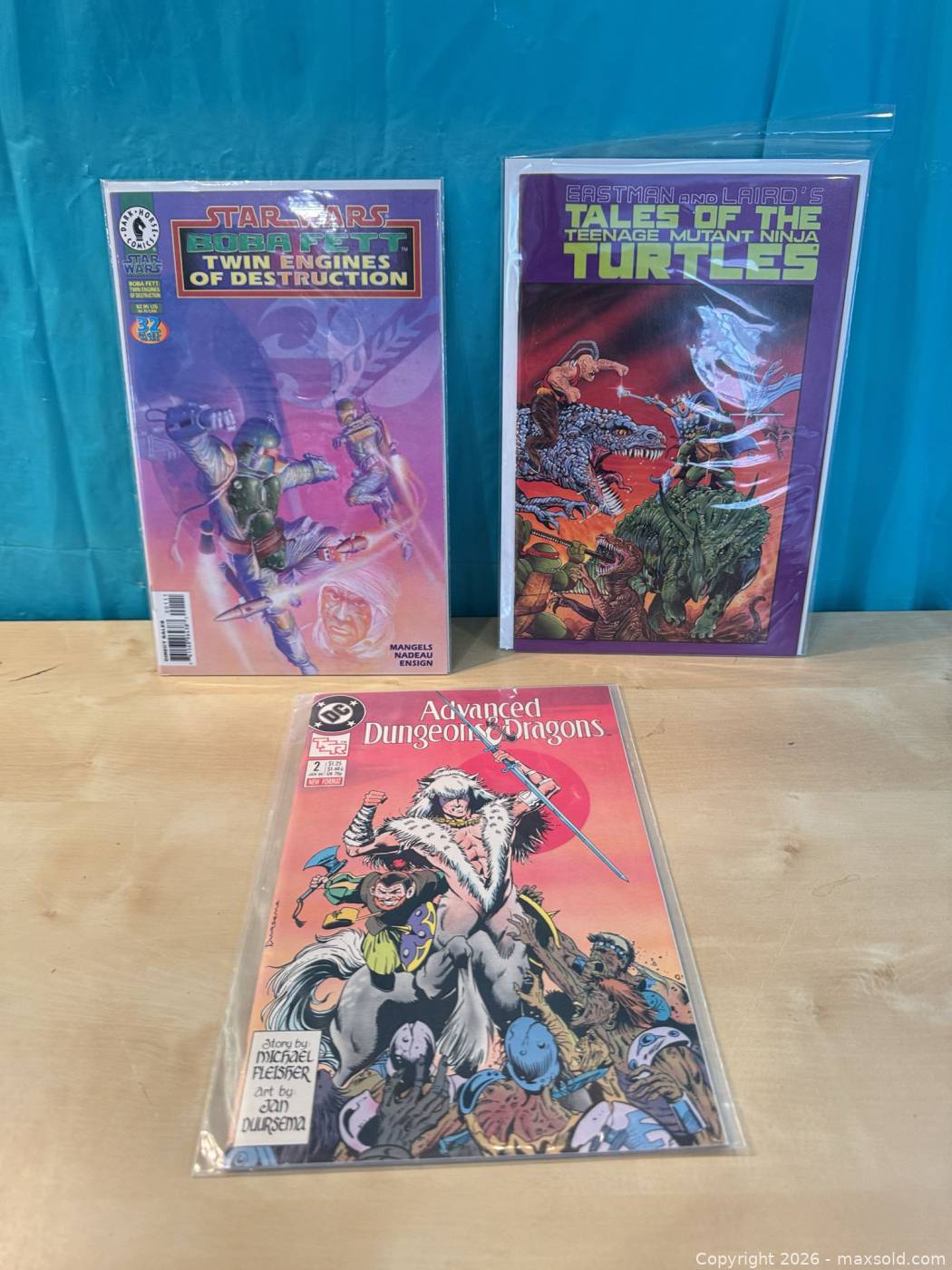TMNT, Boba Fett, Advanced Dungeons & Dragons Comics | Maxsold