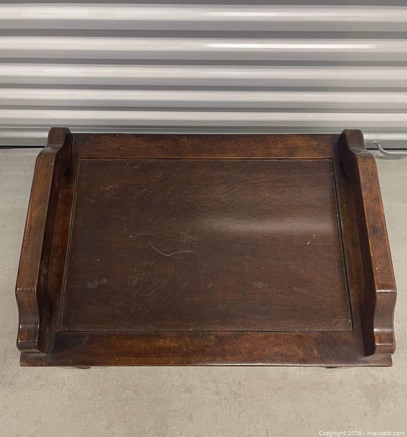 Vintage Chinese Wood Low Coffee Table | Maxsold