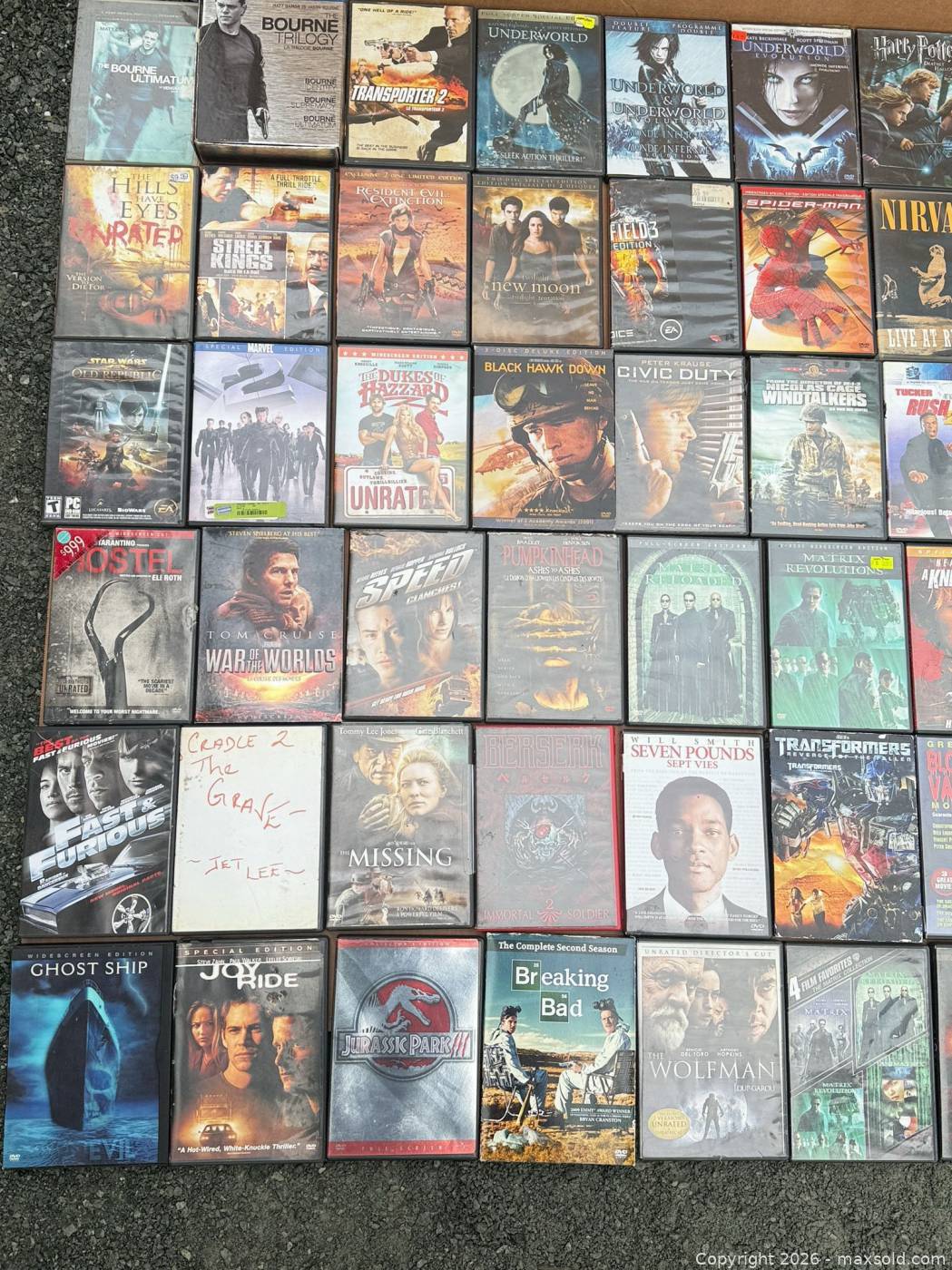 46 Region 1 NTSC DVD Movies & TV | Maxsold