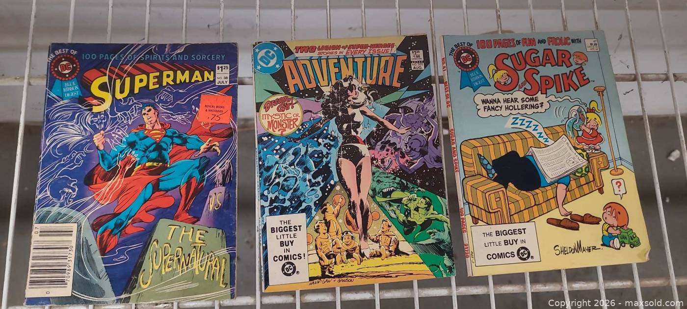 1960s–1990s Mixed Single-Issue Comic Books | Maxsold