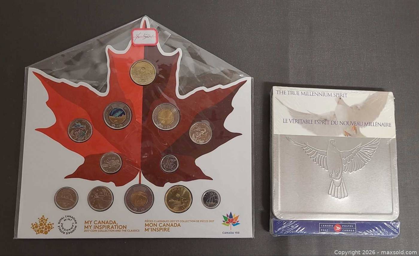 2017 Canadian Coin Set & Millennium Spirit Tin | Maxsold