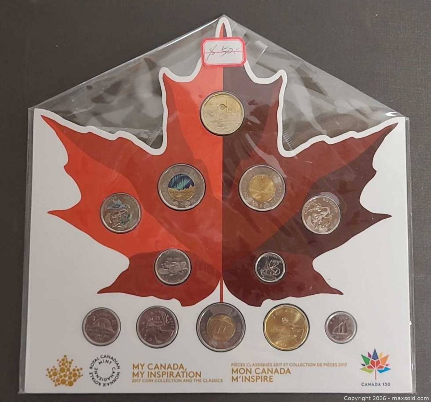 2017 Canadian Coin Set & Millennium Spirit Tin | Maxsold