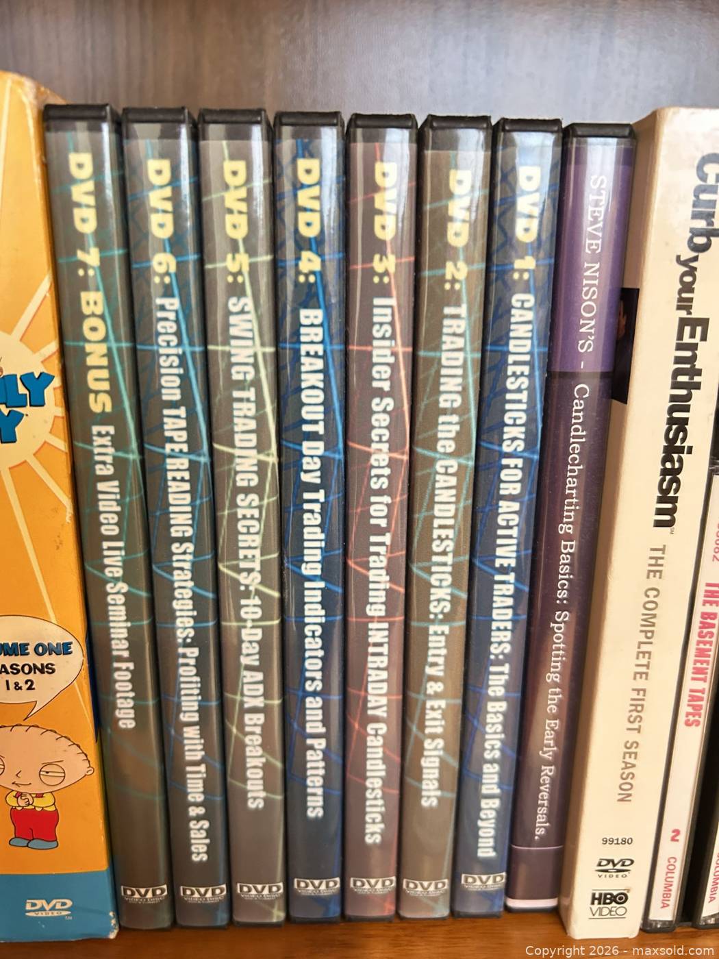 DVDs and VHS tapes | Maxsold