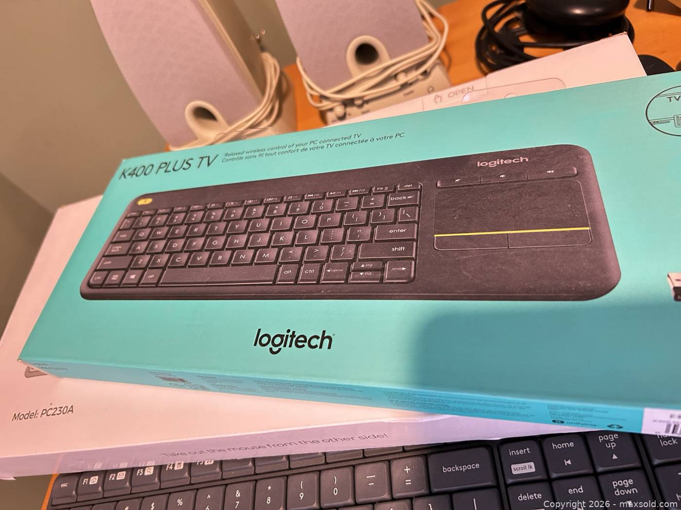 Logitech keyboards, wireless combo, speakers | Maxsold