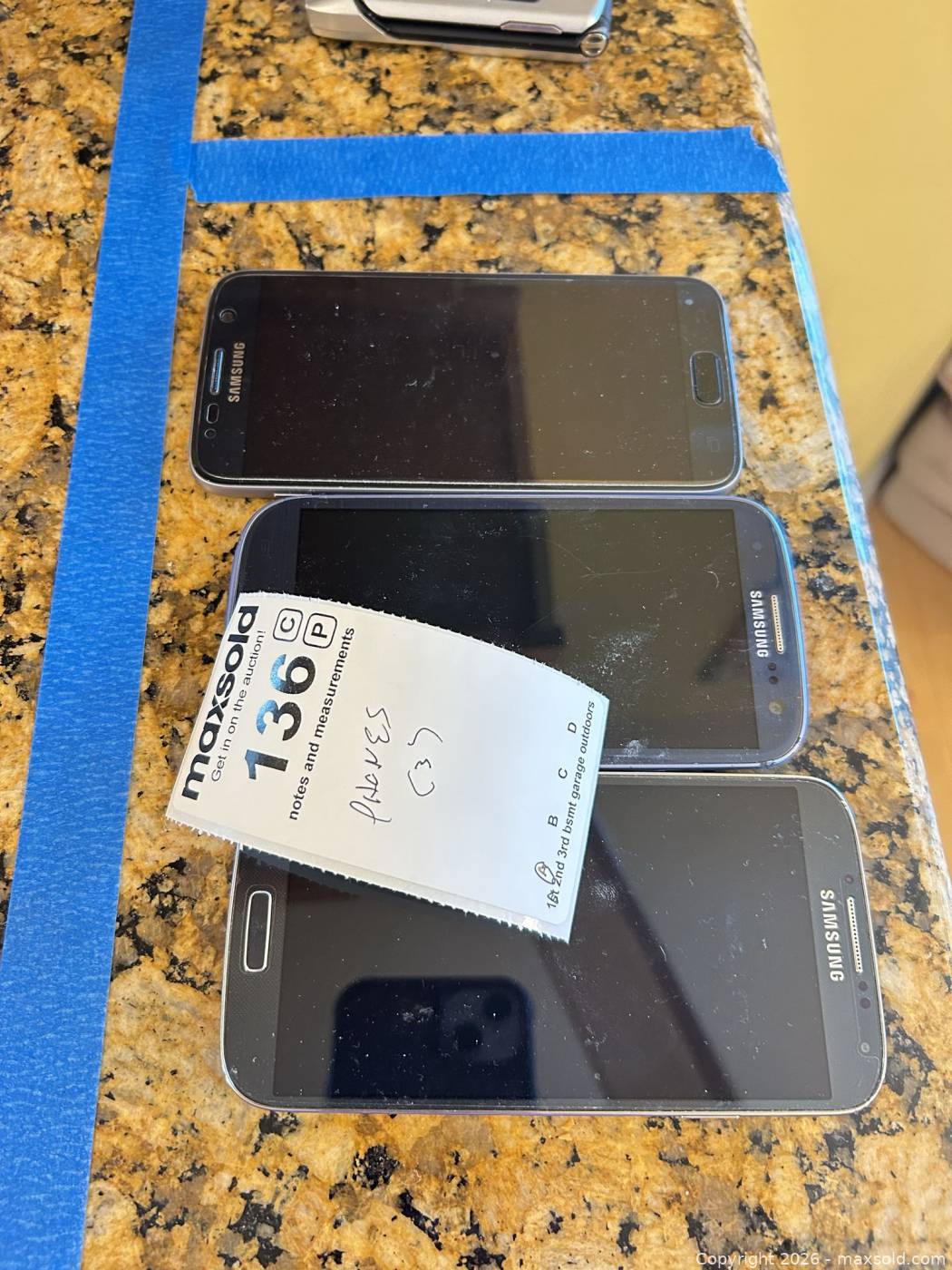 Samsung Galaxy smartphones bundle | Maxsold