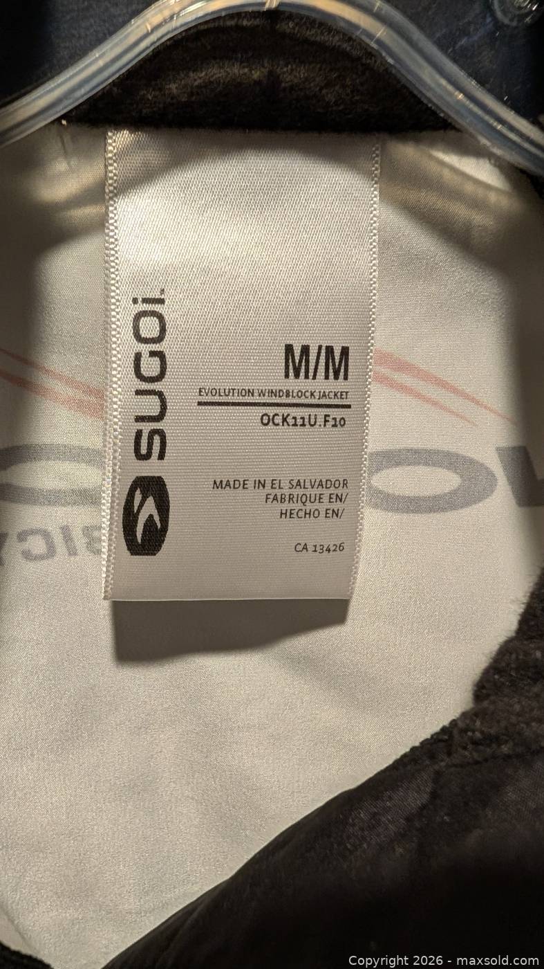 Sugoi Evolution Windblock Cycling Jacket Size M | Maxsold