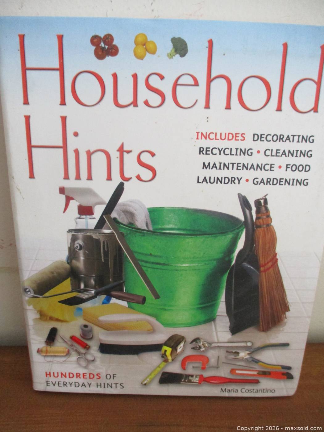 Household Hints reference hardcover book | Maxsold