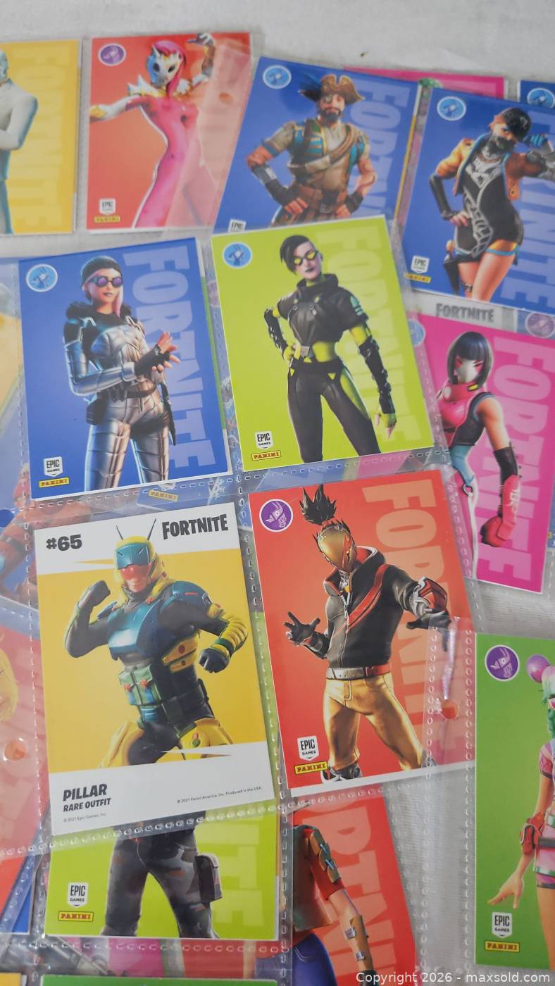 Panini Fortnite trading card lot | Maxsold