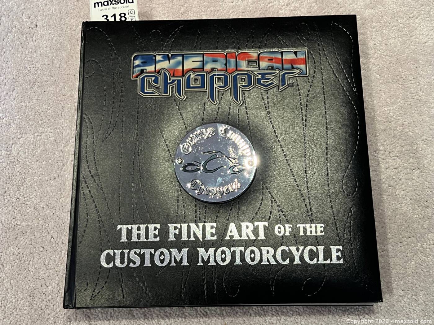 American Chopper hardcover book | Maxsold