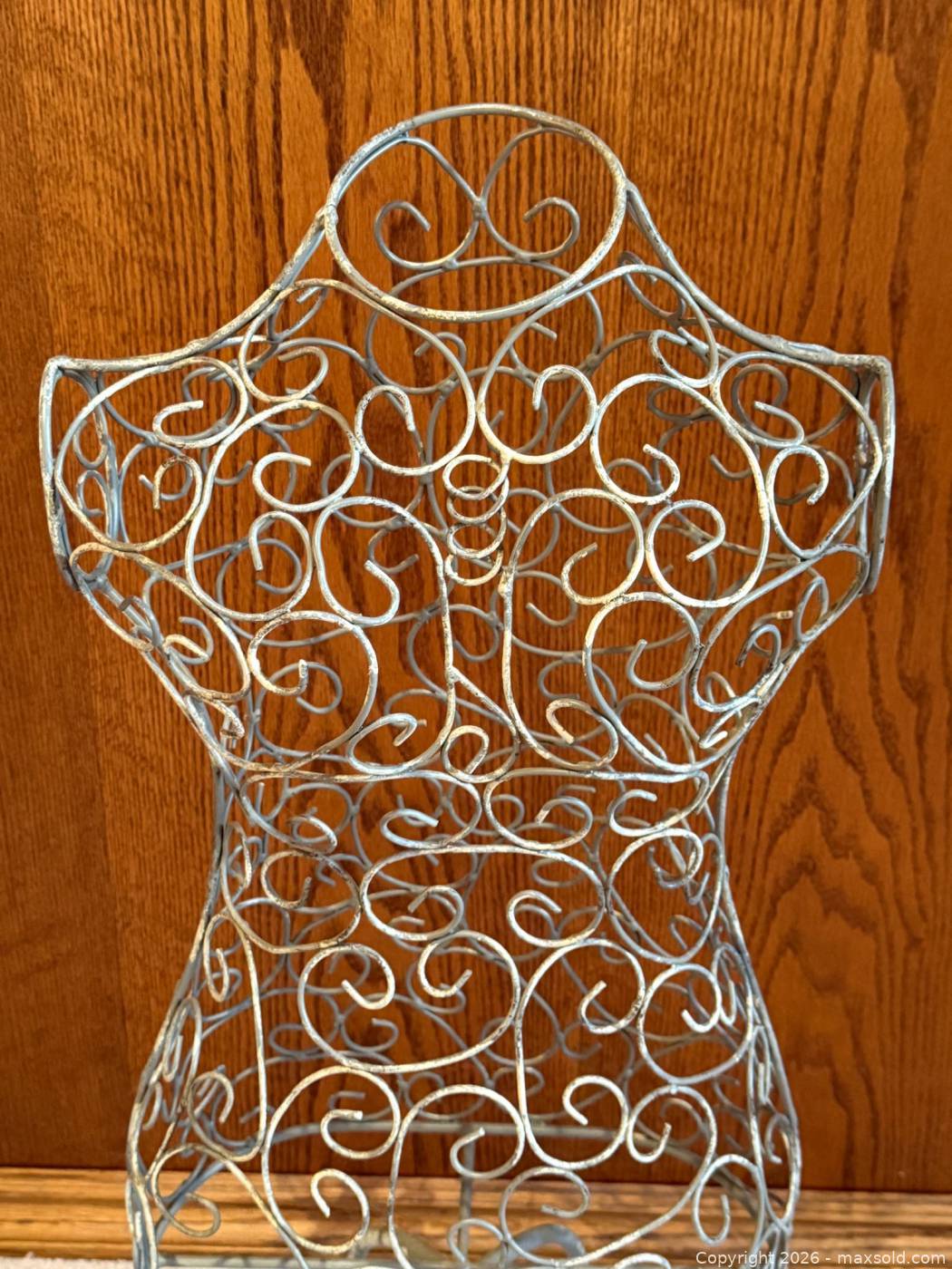 Decorative Metal Wire Dress Form | Maxsold