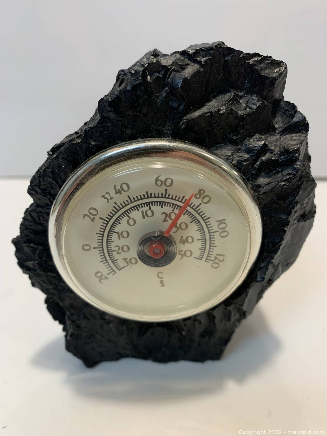 Glassique coal-look desk thermometer | Maxsold