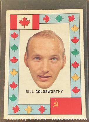 1972-73 O-Pee-Chee Team Canada Bill Goldsworthy Hockey Card #12 | Maxsold