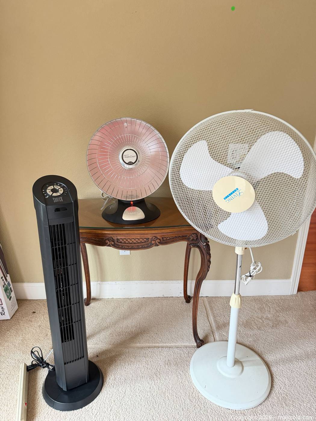 Tower Fan, Pedestal Fan & Presto HeatDish Heater | Maxsold