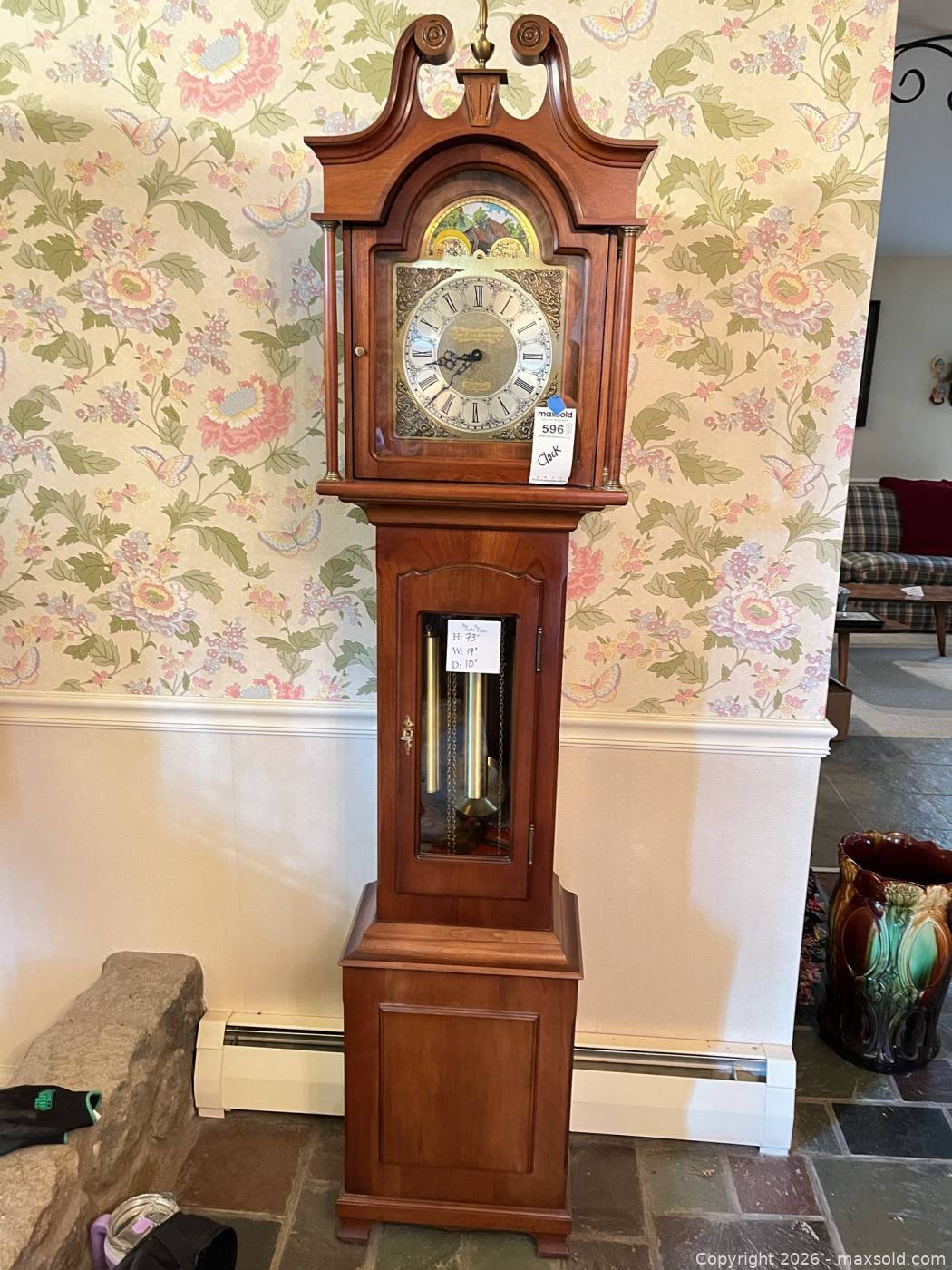 Daneker The Senator grandfather clock | Maxsold