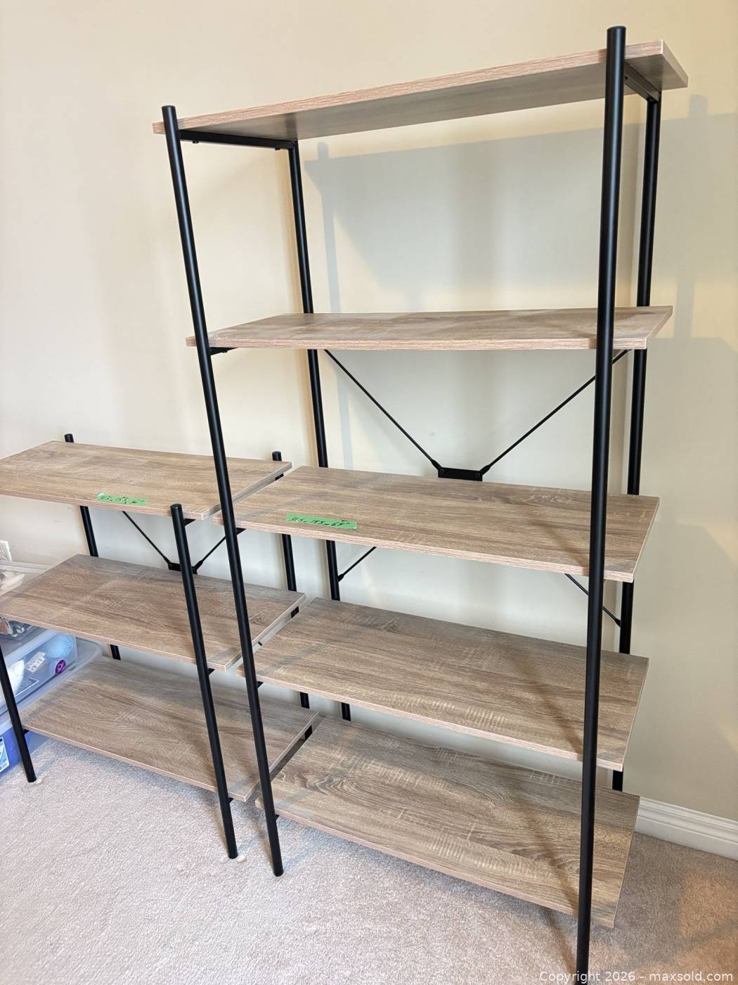 JYSK Vandborg 3-Tier and 5-Tier Shelves | Maxsold