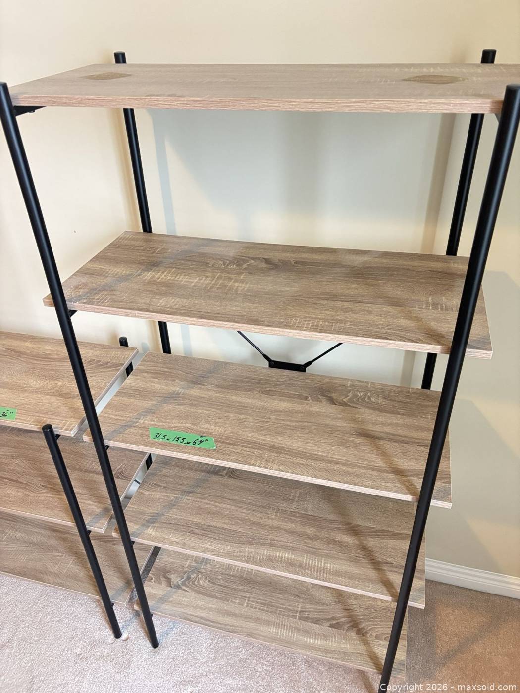 JYSK Vandborg 3-Tier and 5-Tier Shelves | Maxsold