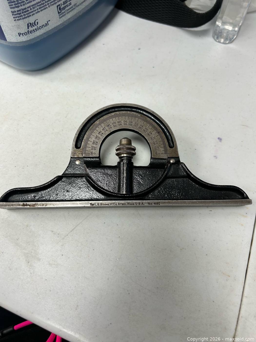 Starrett No. 490 Protractor Head | Maxsold