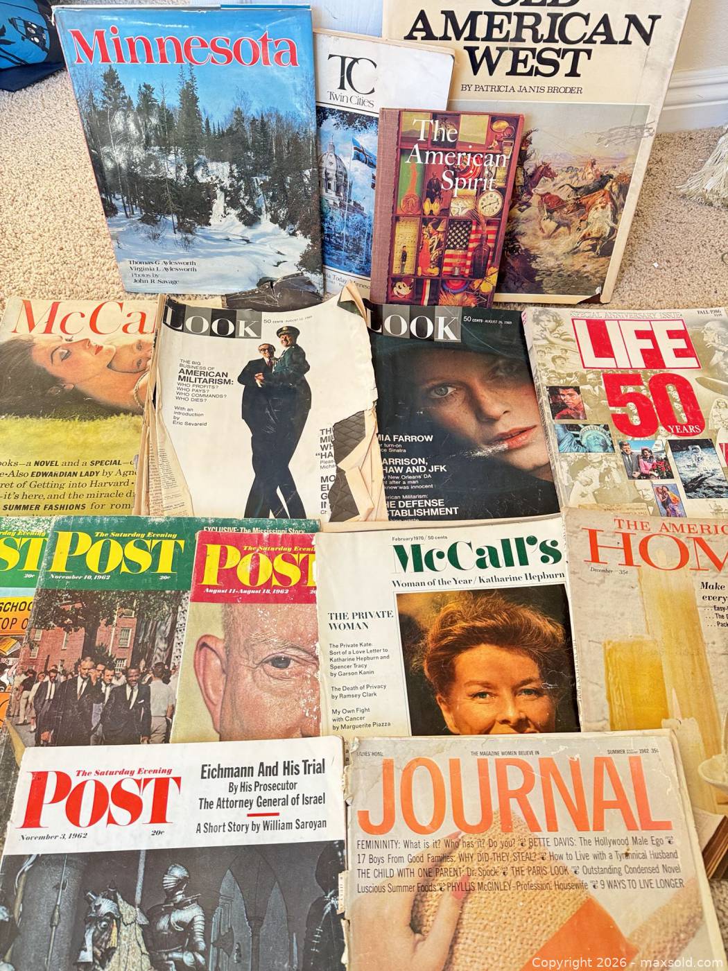 Vintage 1960s–1970s Magazines & Books | Maxsold