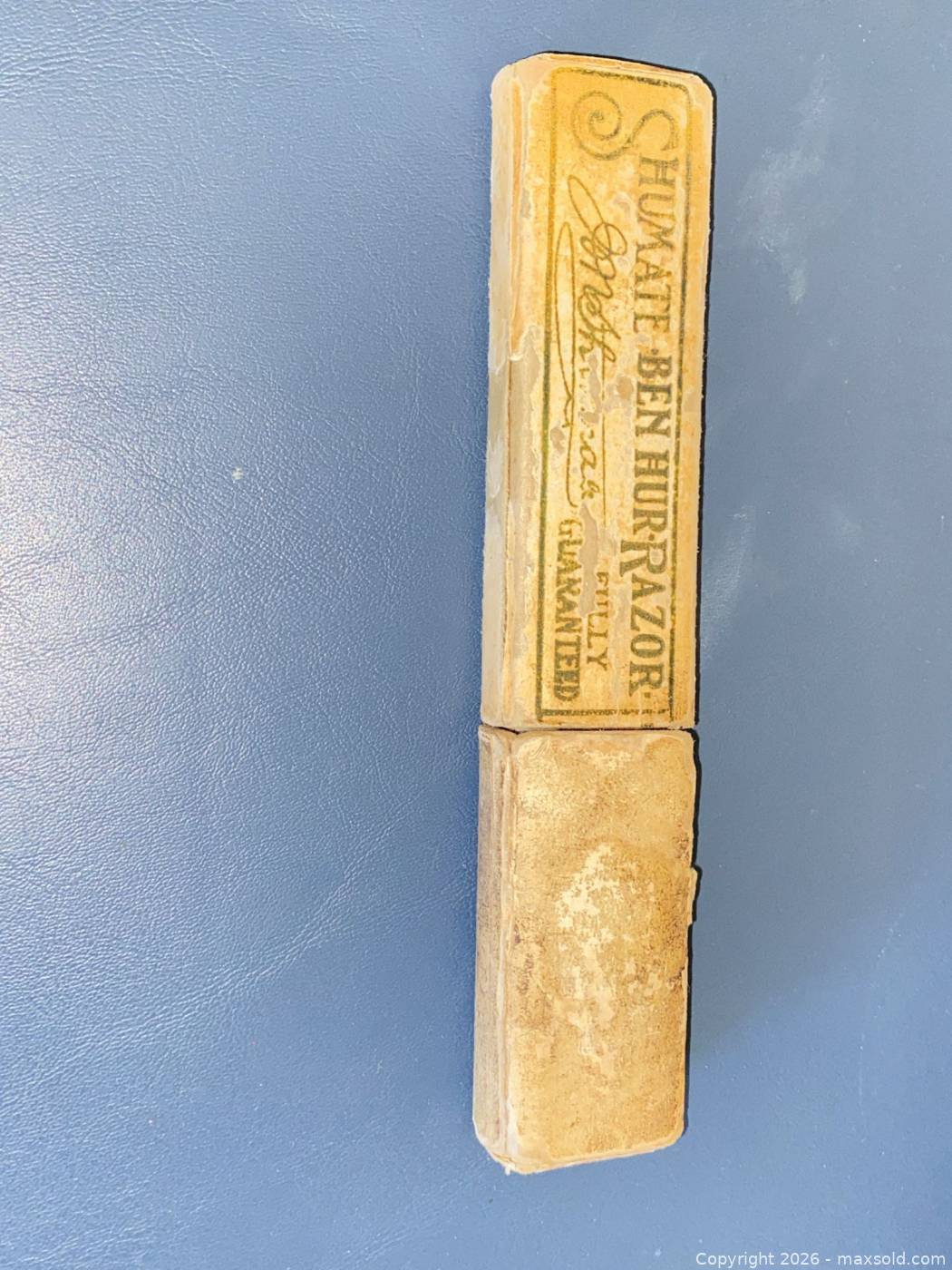 Shumate Ben Hur straight razor with box and two Valet Auto-Strop safety ...