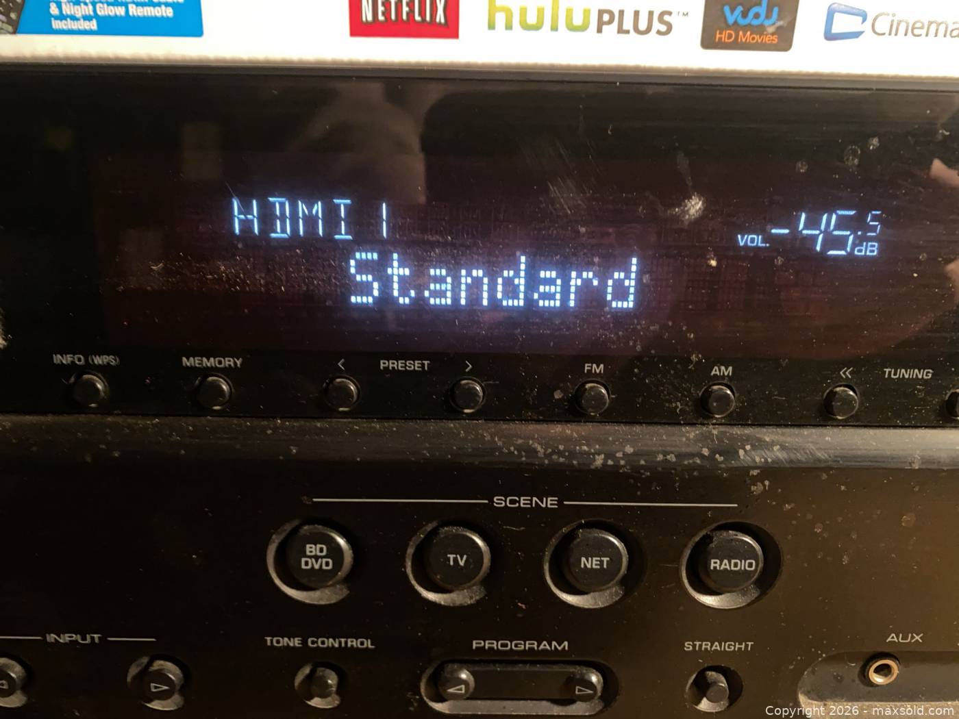 Yamaha RX-B581 Receiver & Sony BDP-BX38 Blu-ray Player | Maxsold