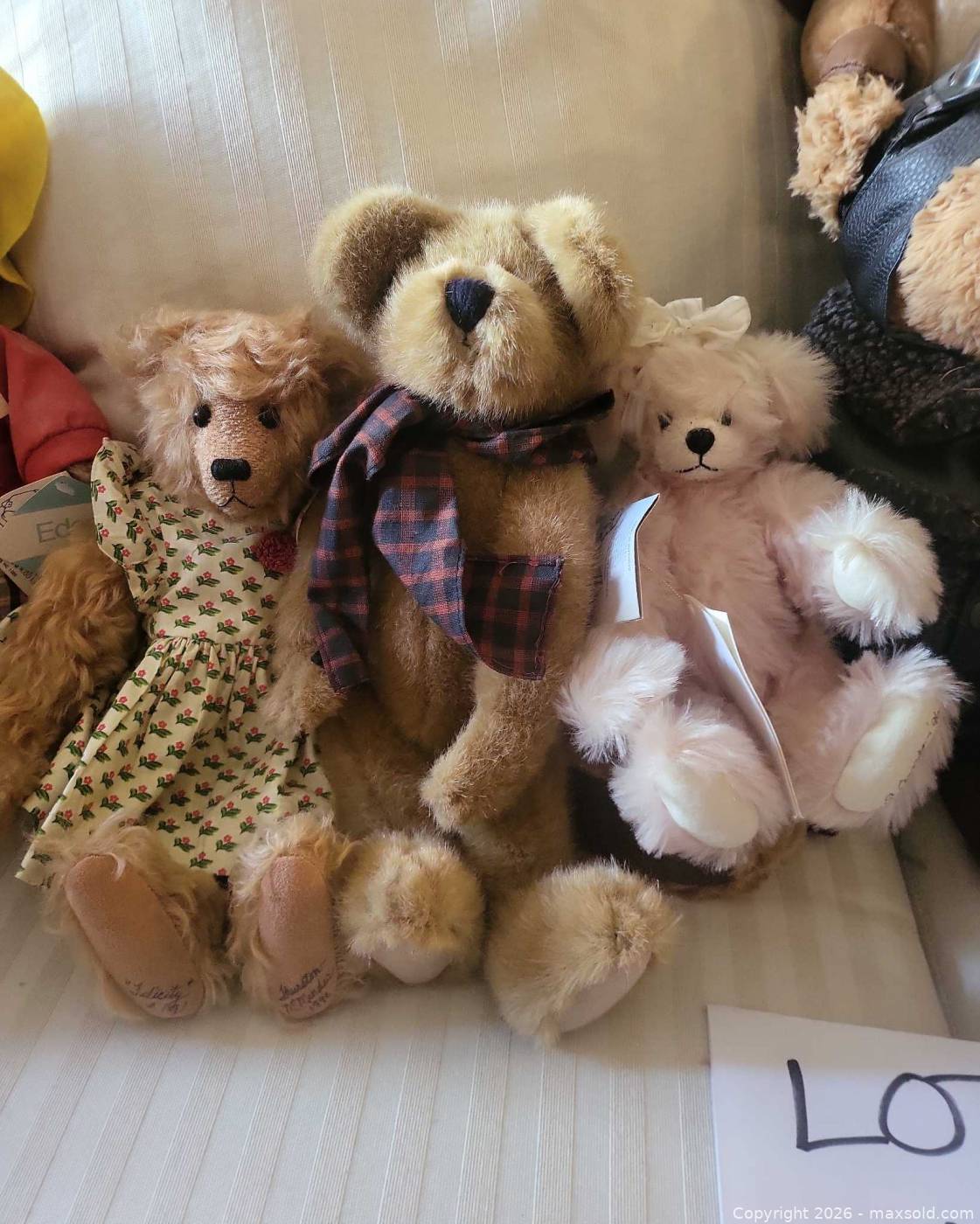 10 collectible teddy bears plush animals | Maxsold