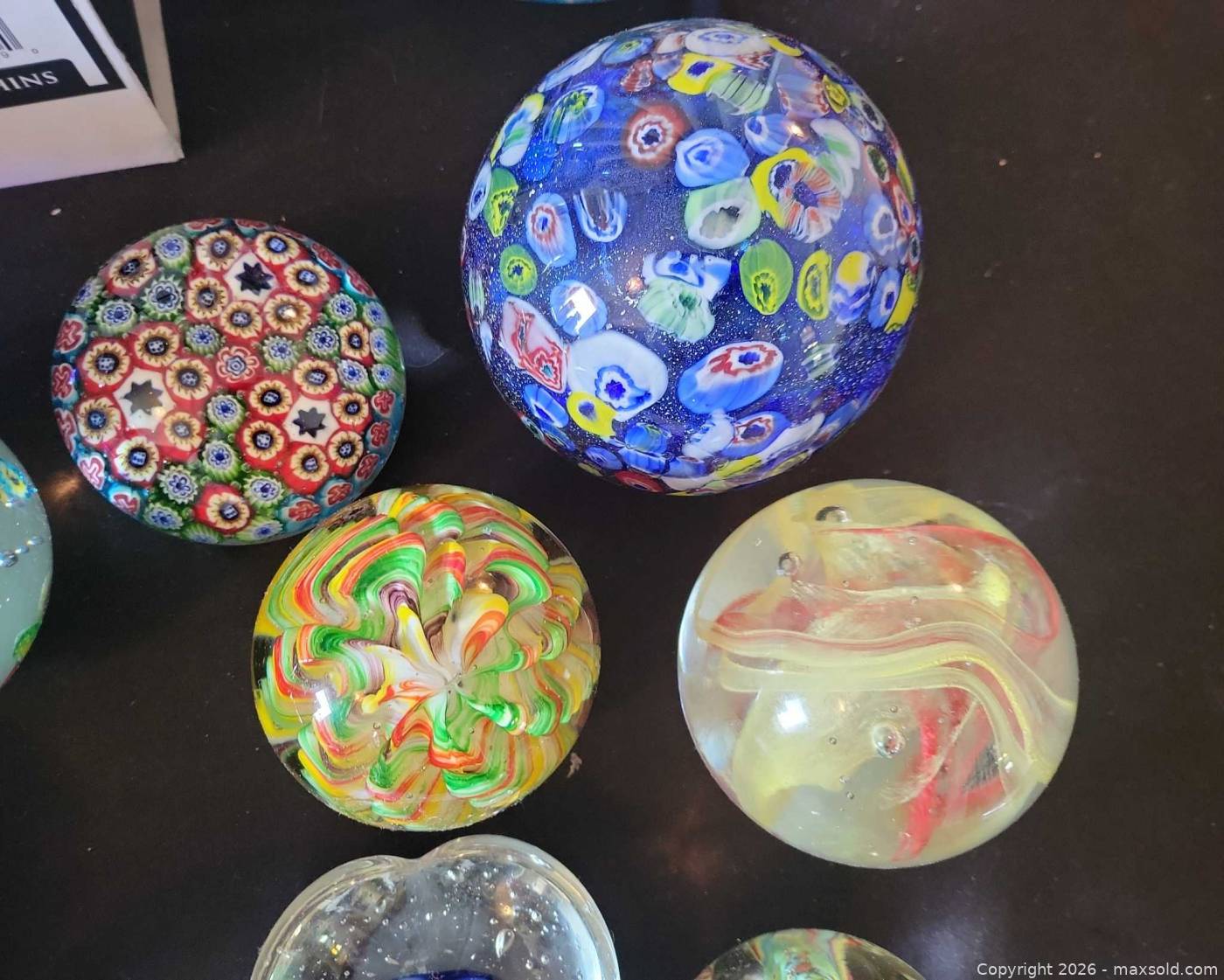 Lot of 17 Glass Paperweights | Maxsold