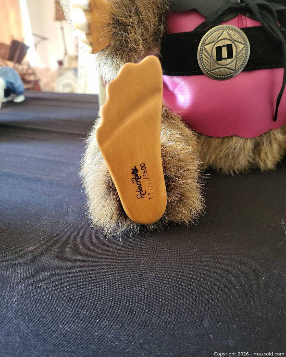 Robert Raikes Wooden-Faced Plush & Teddy’s Teddy 100th Anniversary ...