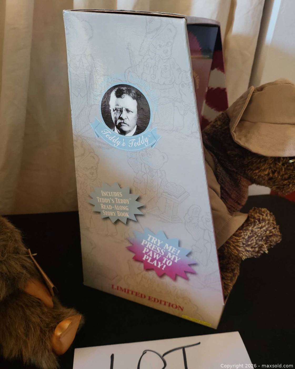 Robert Raikes Wooden-Faced Plush & Teddy’s Teddy 100th Anniversary ...