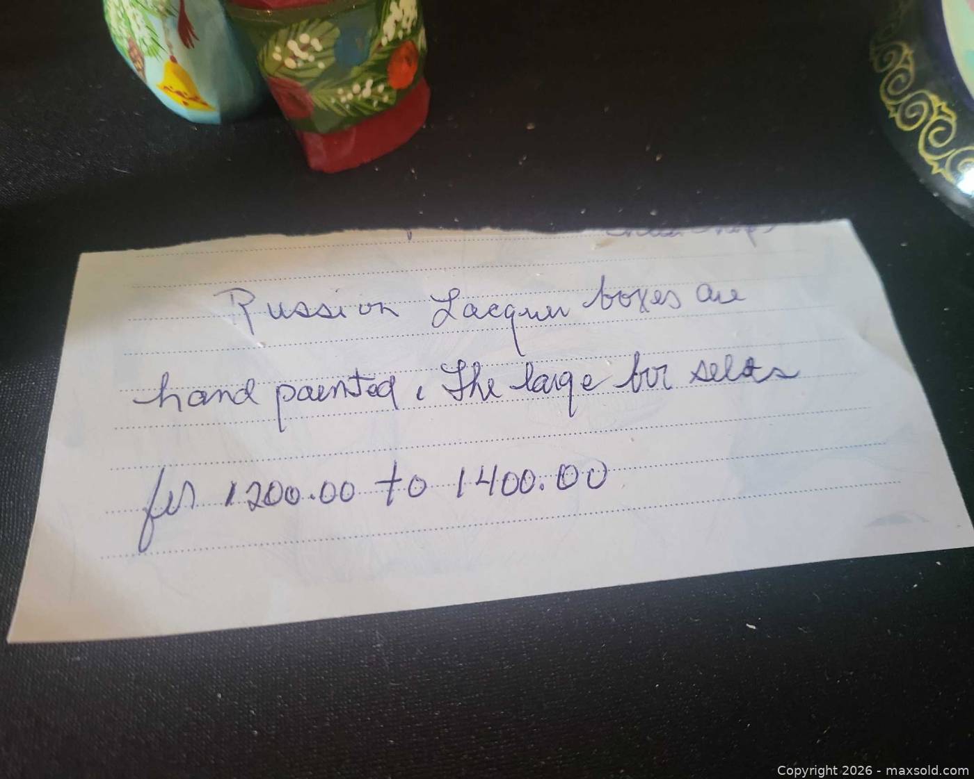 Russian Matryoshka Dolls & Ornaments | Maxsold