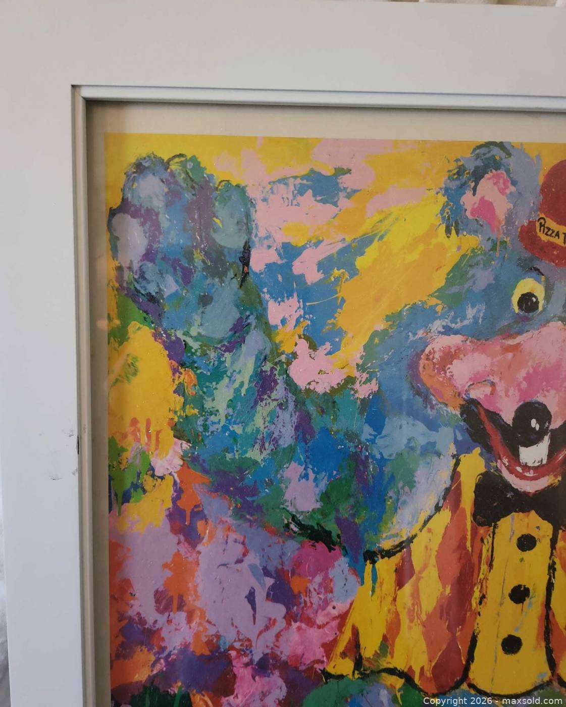Signed LeRoy Neiman Chuck E. Cheese Lithograph | Maxsold