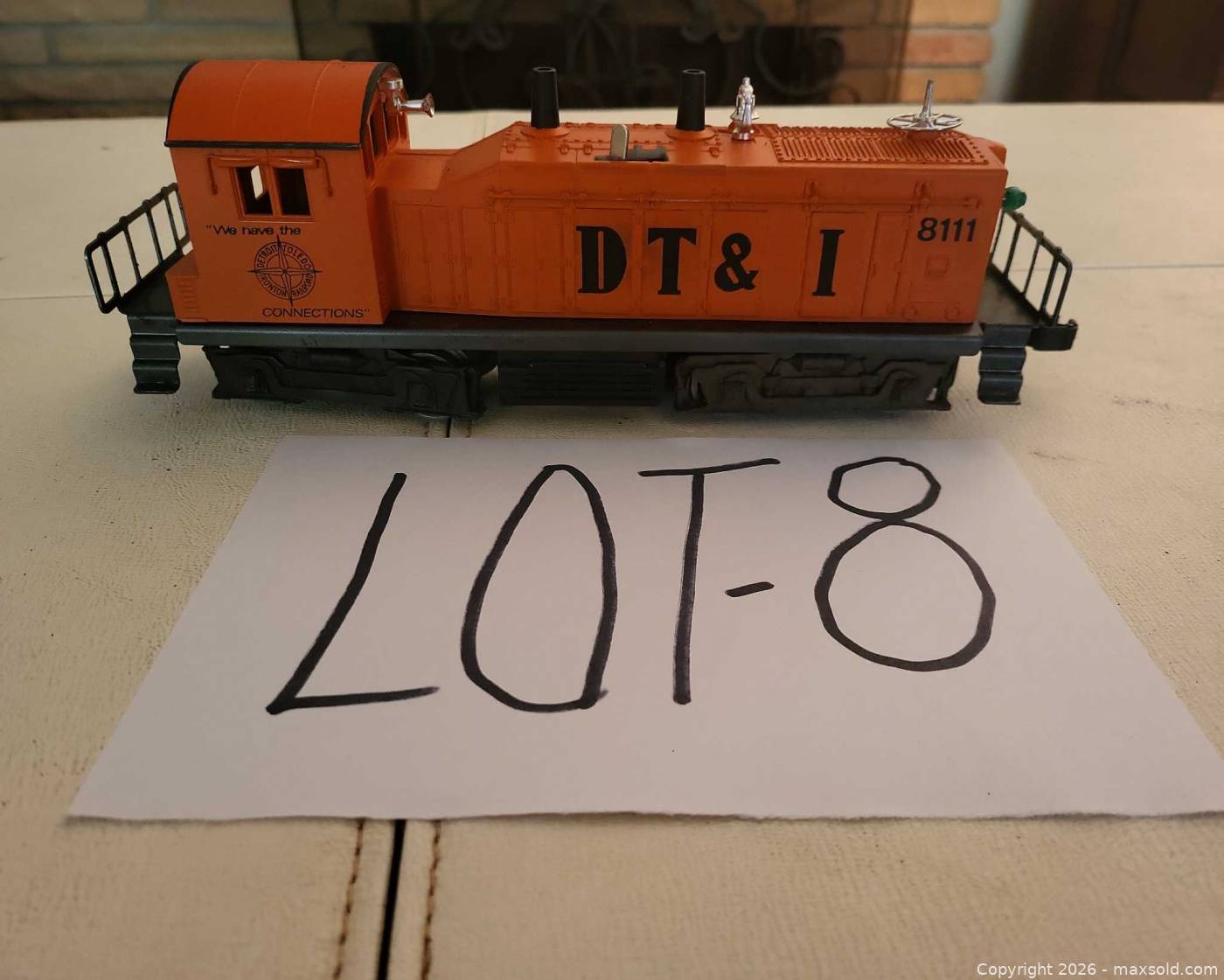 Lionel O scale DT&I 8111 diesel switcher locomotive | Maxsold
