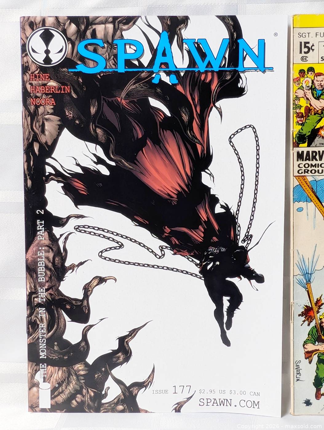 Spawn #177 & Sgt. Fury comic books | Maxsold