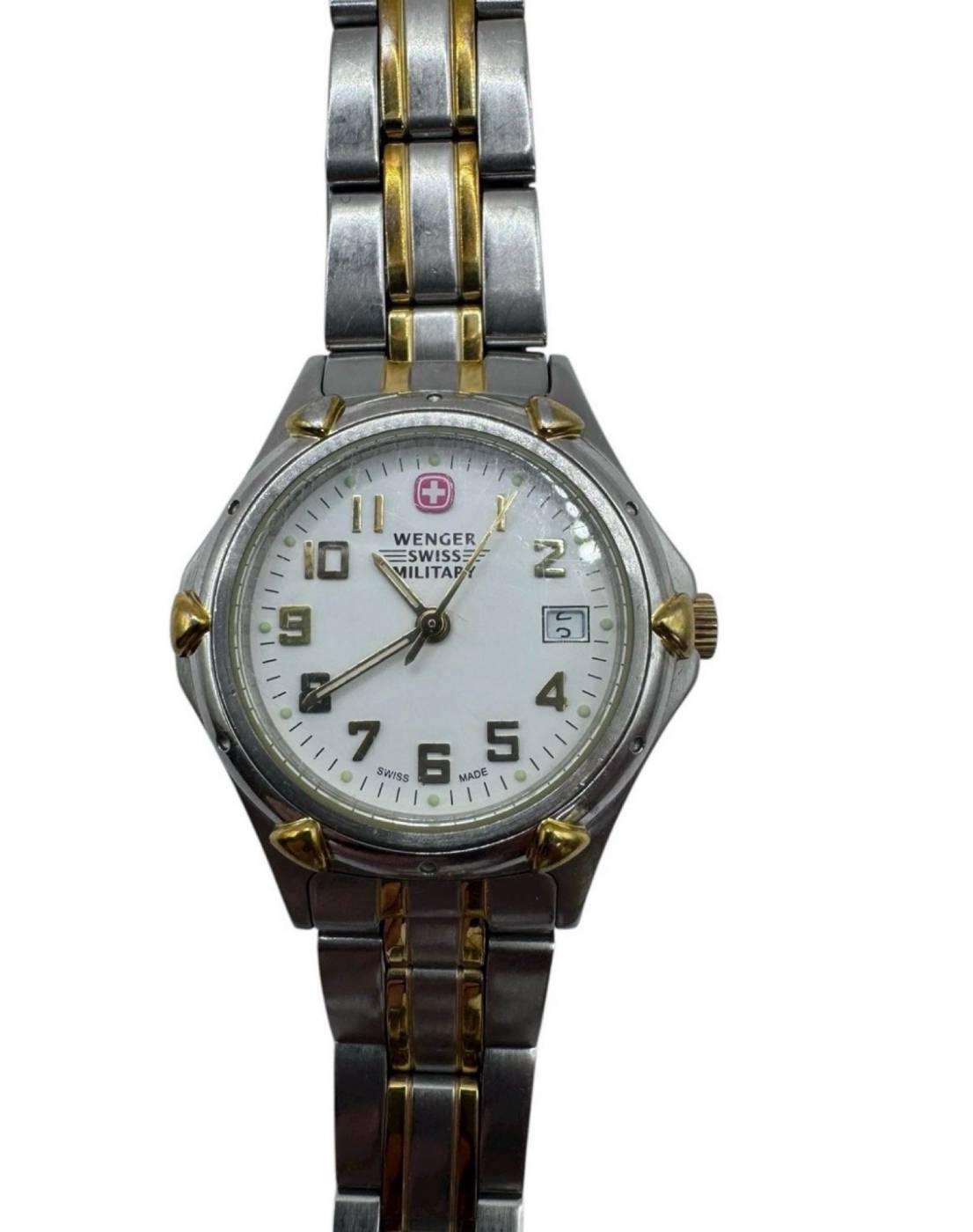 Wenger 79169 women’s two-tone Swiss military watch | Maxsold
