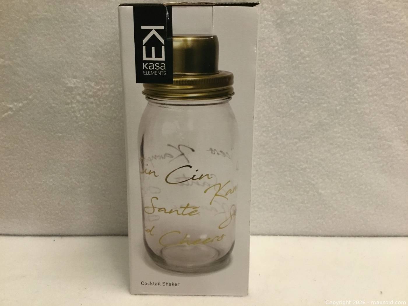 Kasa Elements cocktail shaker | Maxsold