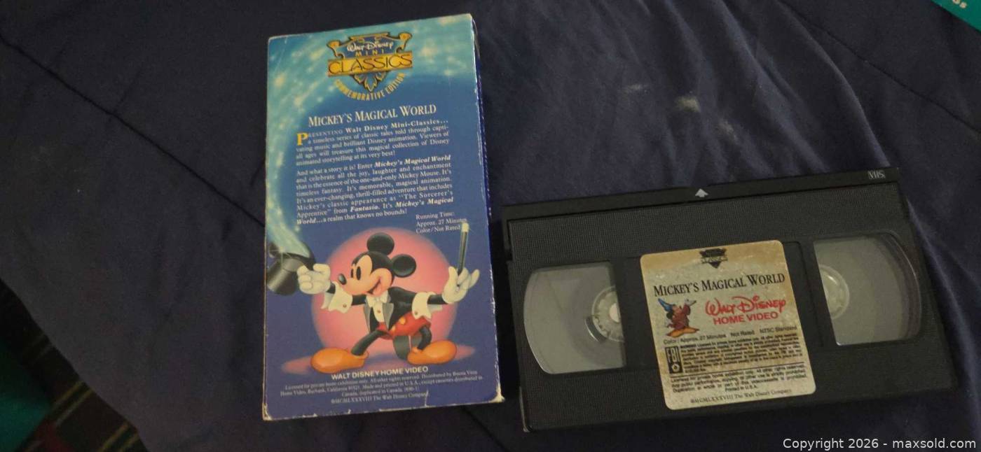 mickey magic vhs