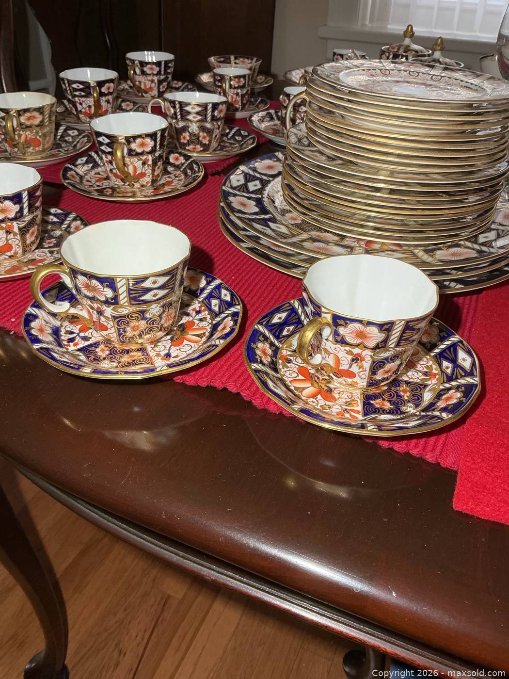 Royal Crown Derby 51-Piece China Set | Maxsold