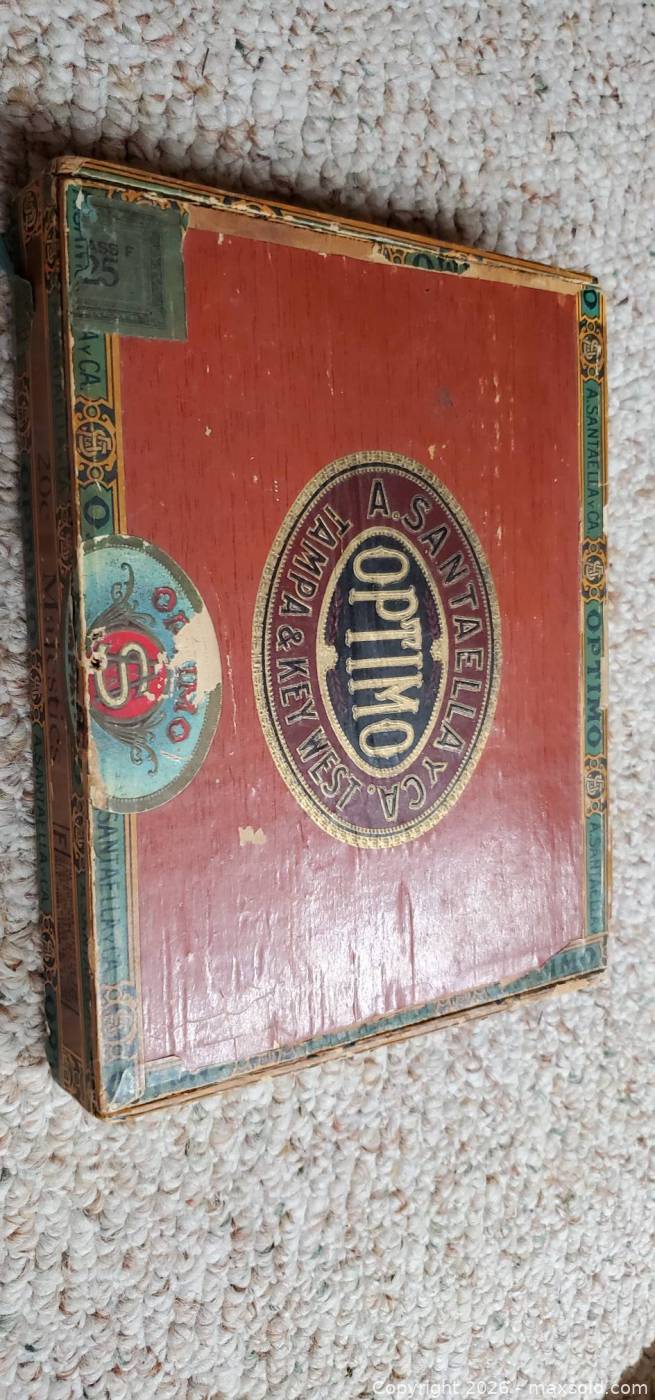 Optimo Very Mild cigar box | Maxsold