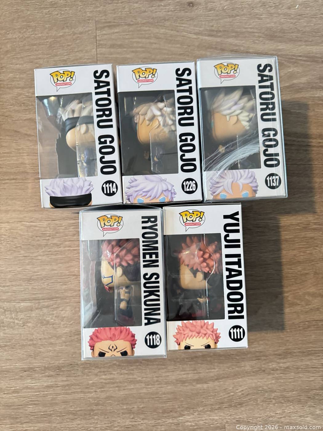 Funko Pop! Animation Jujutsu Kaisen Figures | Maxsold