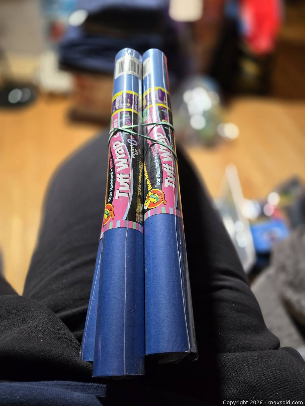 Non-adhesive Blue Book Cover Rolls, 4 | Maxsold