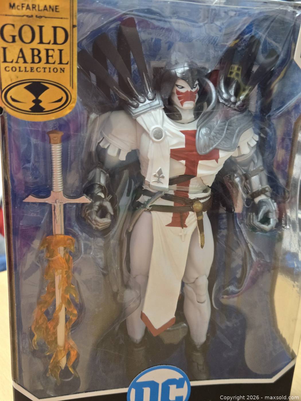 McFarlane DC Multiverse Azrael 7" Action Figure Gold Label | Maxsold